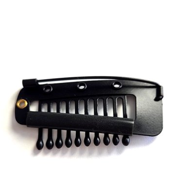 chunni grip clips Snap Clips with safety Pin For Weft Hair Extensions