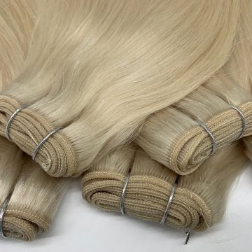 human hair attachment /curly salt and pepper hair extensions